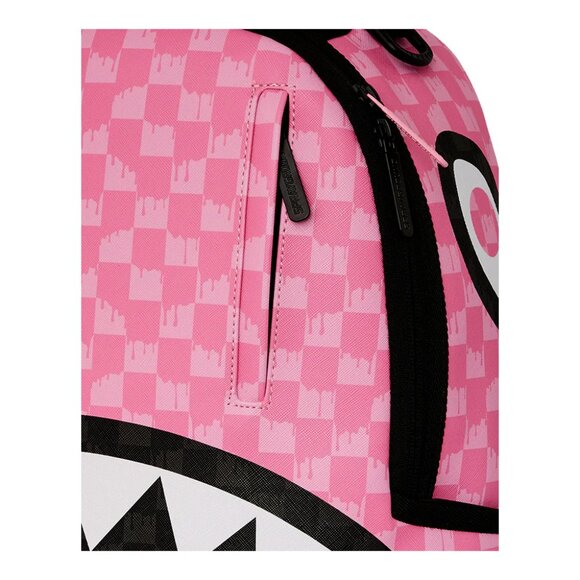 Sprayground | Bags | Sprayground Pink And Black Drip Check Dlxsv ...